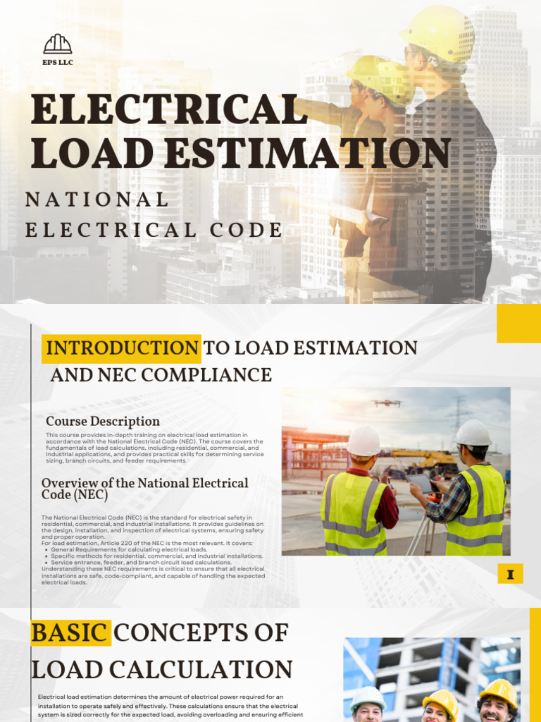 Electrical Load Estimation | PDF | Photovoltaic System | Photovoltaics