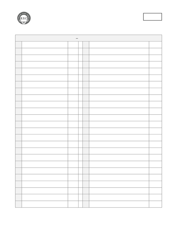 Midterm Answer Keys for FKEY Course 1 | PDF