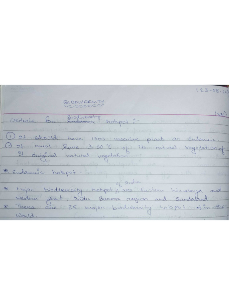 VAC- EVS notes | PDF