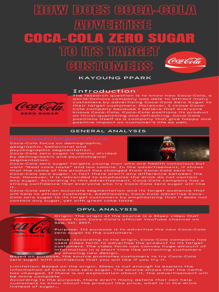 [Humanities] Infographic | PDF | The Coca Cola Company | Coca Cola