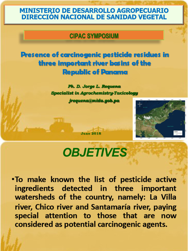 Requena Plag. Carcinogenicos en Cuencas Ingles | PDF | Pesticide | Cancer