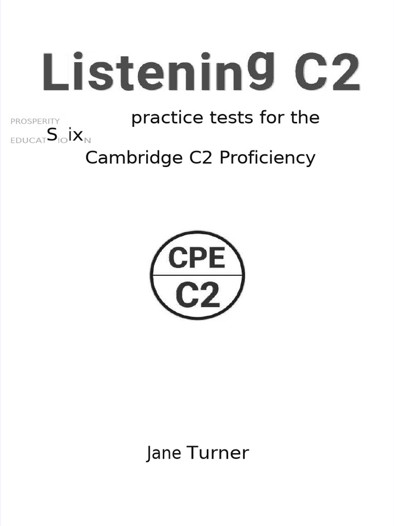 Listening Cpe Prosperity Education | PDF