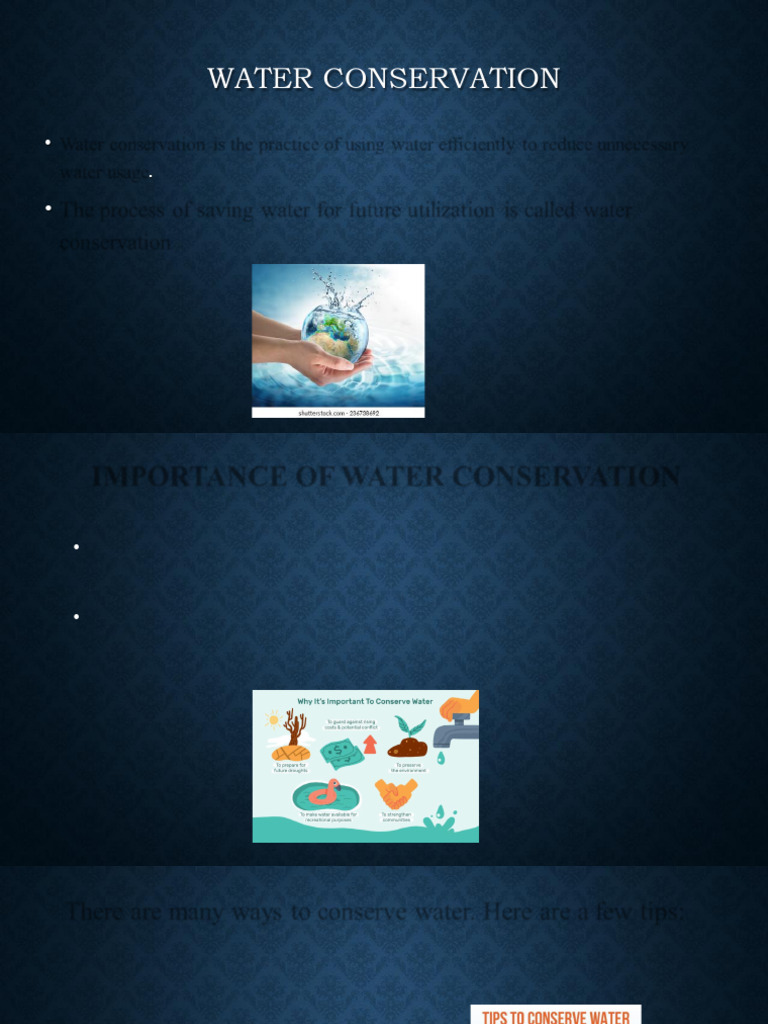Essential Water Conservation Tips | PDF