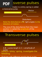 Slinky Waves Lab Student Activity | PDF | Waves | Mechanics