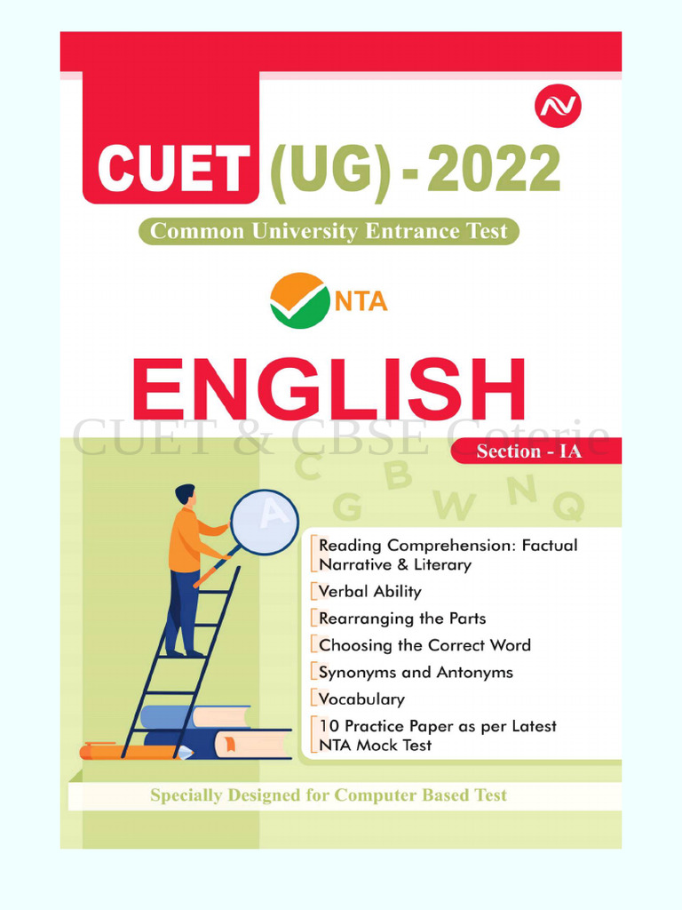 AV CUET English Concept by CUET & CBSE Coterie | PDF