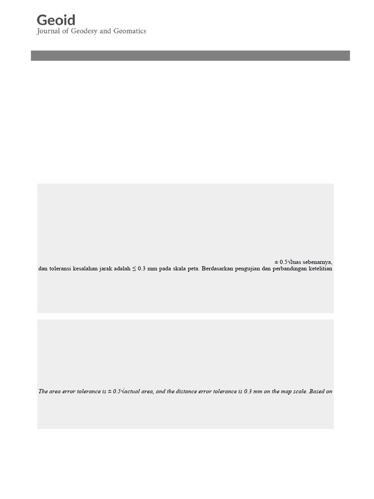 Analisis Efektivitas Metode Digitasi On-Screen Dan Object-Based Image Analysis (OBIA) | PDF