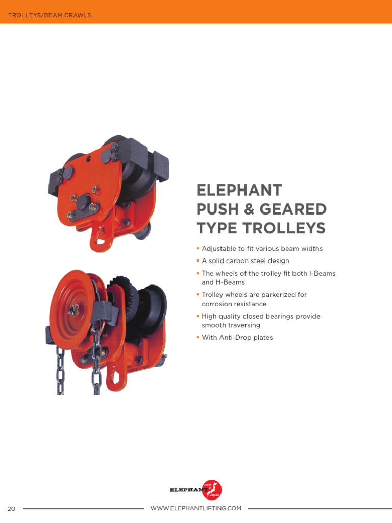 TROLLEY-ELEPHANT-P-AND-G | PDF | Beam (Structure)