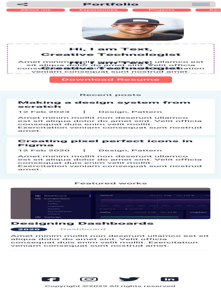 Personal - Web - Portfolio | PDF