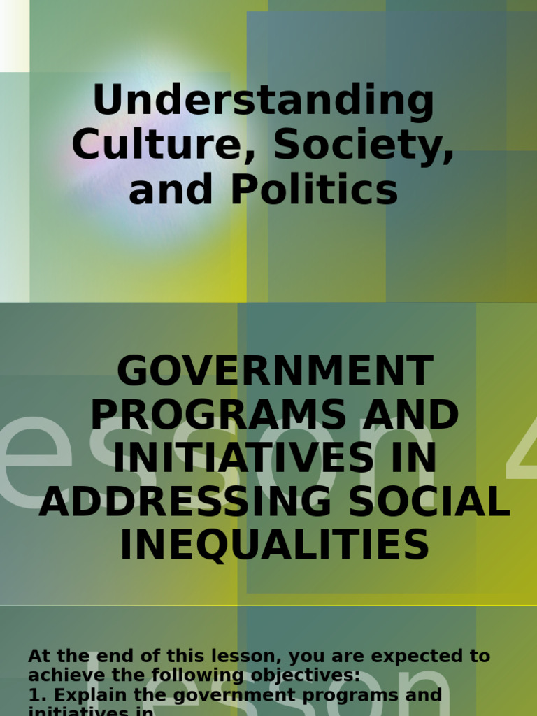 ADDRESSING-SOCIAL-INEQUALITY-NEW-1 (1) | PDF | Economic Inequality ...