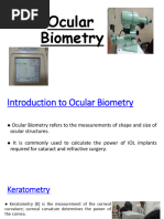 Barrett Universal II IOL Calculation | PDF