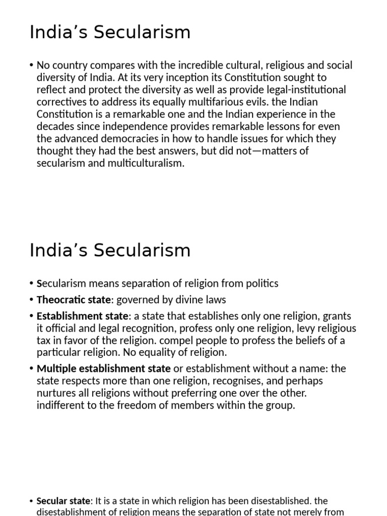 India’s Secularism | PDF | Secularism | Social Equality India’s Secularism | PDF | Secularism | Social Equality