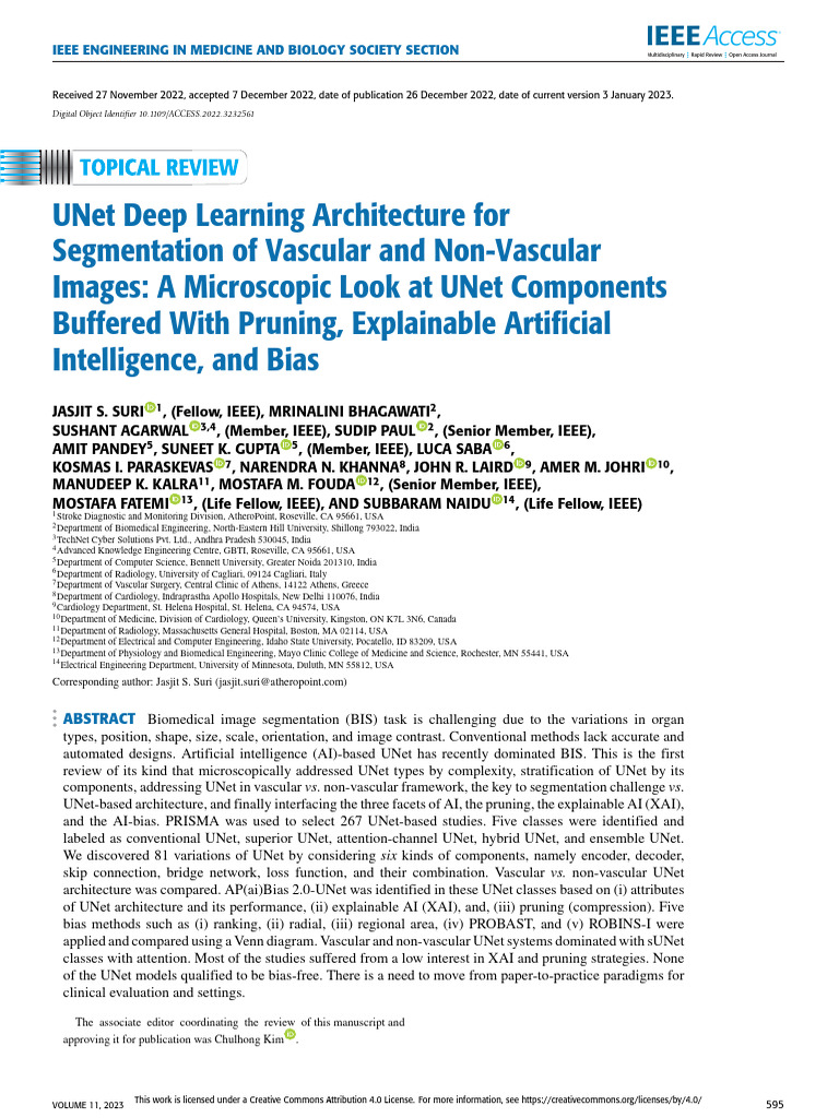 UNet Deep Learning Architecture for Segmentation of Vascular and Non ... UNet Deep Learning Architecture for Segmentation of Vascular and Non ...