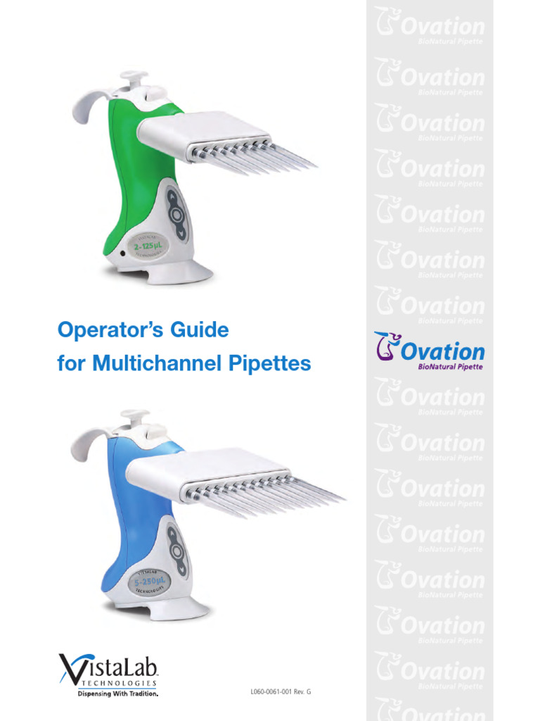Ovation Multi Operators Guide - RevG 1 | PDF