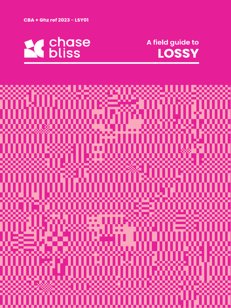 Lossy Manual Pedal Chase+Bliss Goodhertz | PDF | Data Compression | Mp3