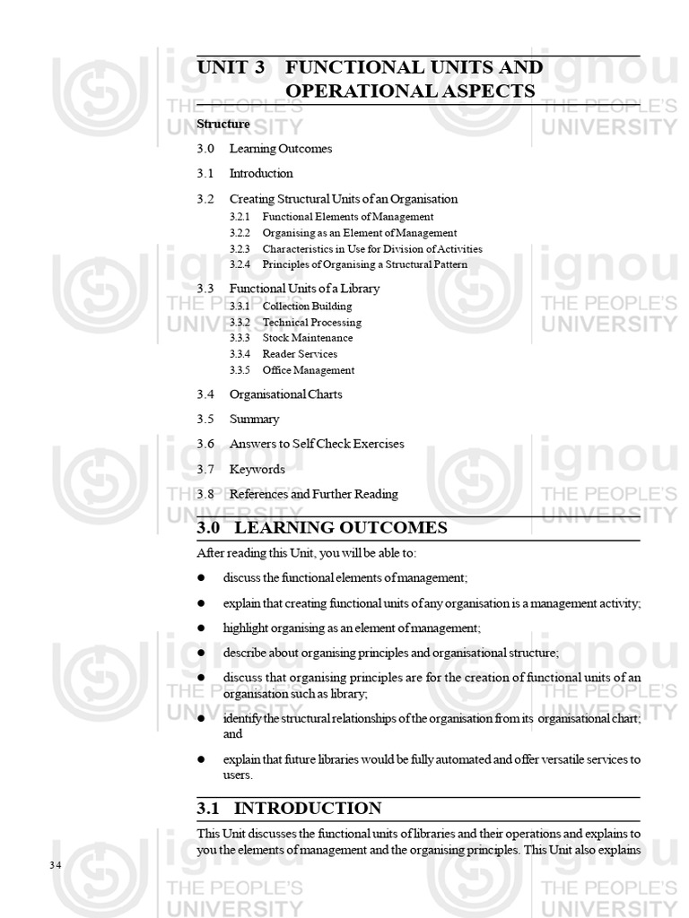 Library Functional Units Overview | PDF | Libraries | Books