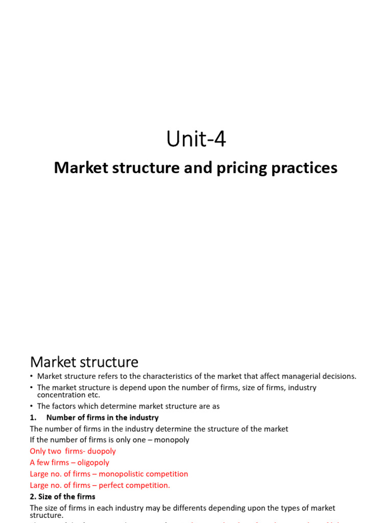 unit-4 (Economics) | PDF | Cost Of Living | Price Discrimination