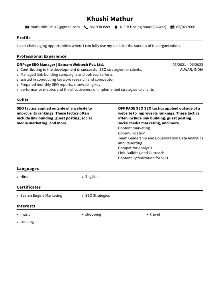 Khushi_Mathur_Resume_20-07-2023-15-38-27_240619_025415 | PDF