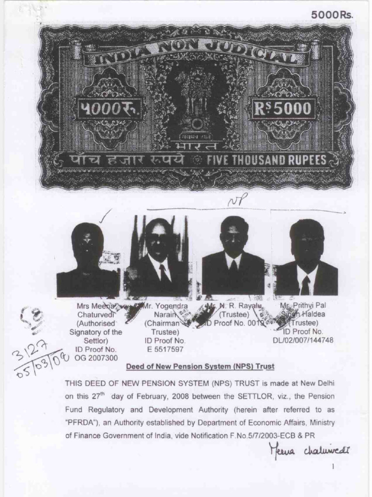 Old Trust Deed | PDF