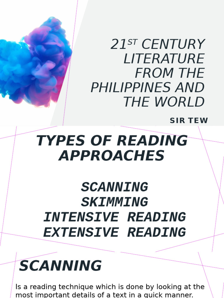 Reading Approaches | PDF