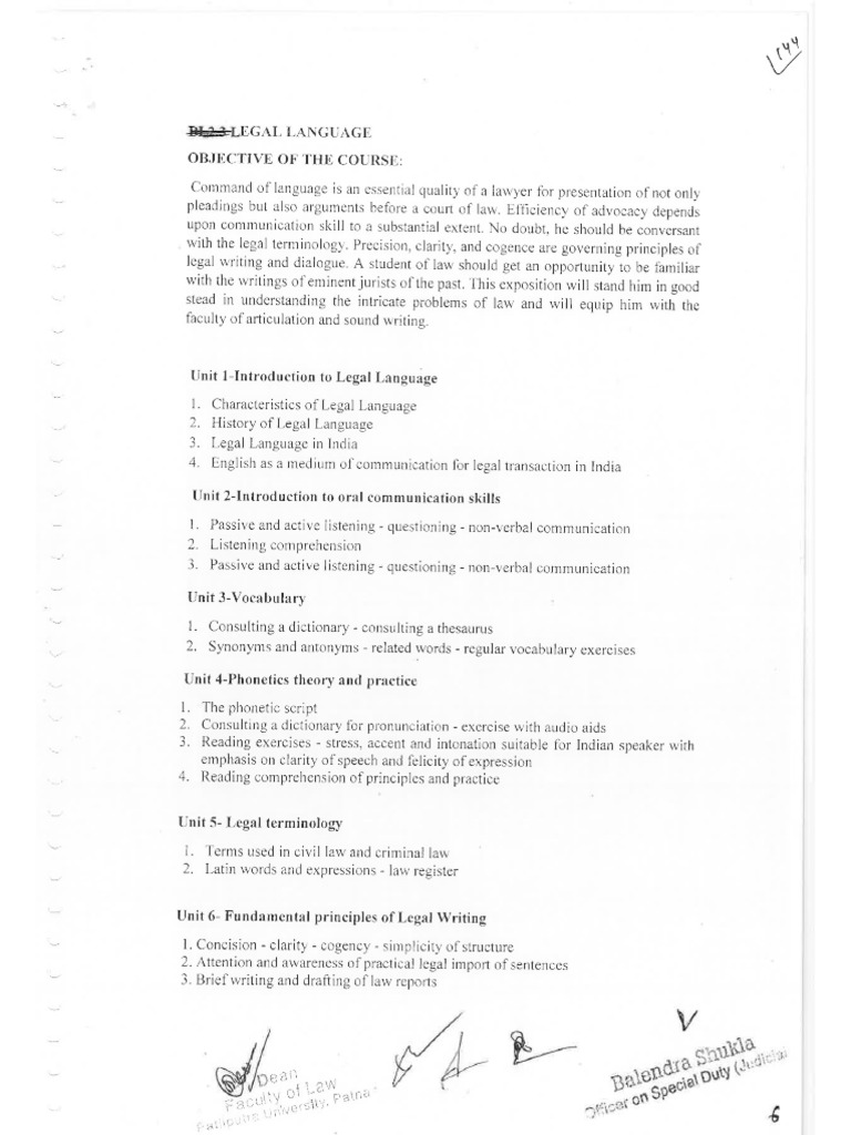 Detailed Syllabus | PDF