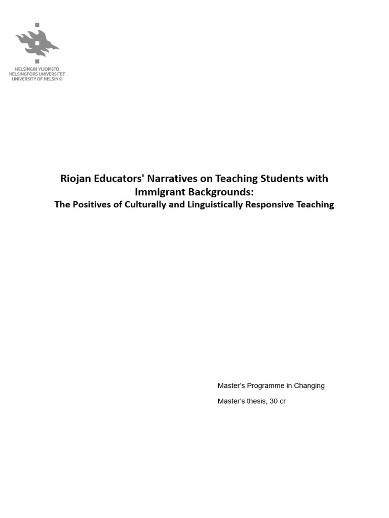 The Positives of Culturally and Linguistically Responsive Teaching_Lusa ... The Positives of Culturally and Linguistically Responsive Teaching_Lusa ...