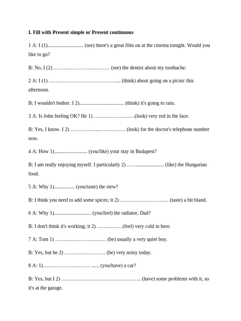 Stative Verbs Pdf Linguistic Typology Syntax