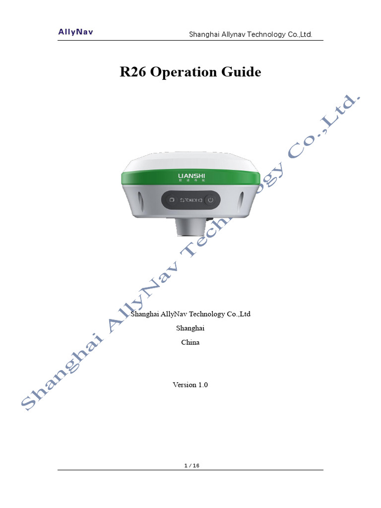 R26 Operation Guide | PDF | Power Supply | Computer Hardware R26 Operation Guide | PDF | Power Supply | Computer Hardware