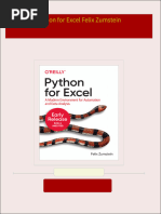 Python For Excel Free Book | PDF | Microsoft Excel | Python (Programming Language)