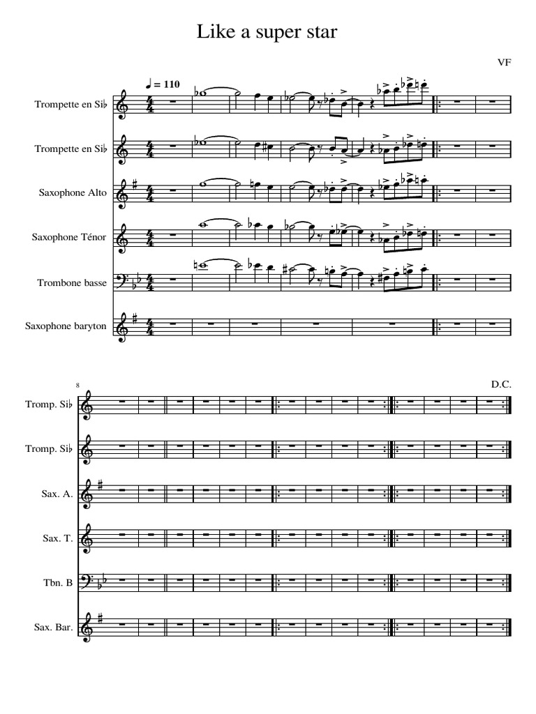 Like A Super Star 30 Sept | PDF | Jazz | Sound Production