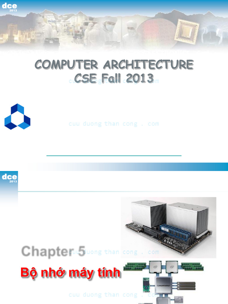 Kien Truc May Tinh Vo Tan Phuong Chapter05 Bonho [Cuuduongthancong.com] | PDF