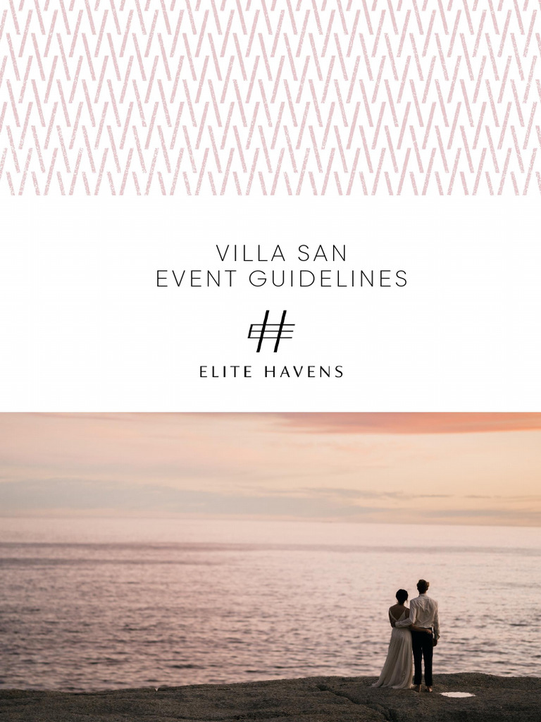 Villa San Event Guidelines | PDF