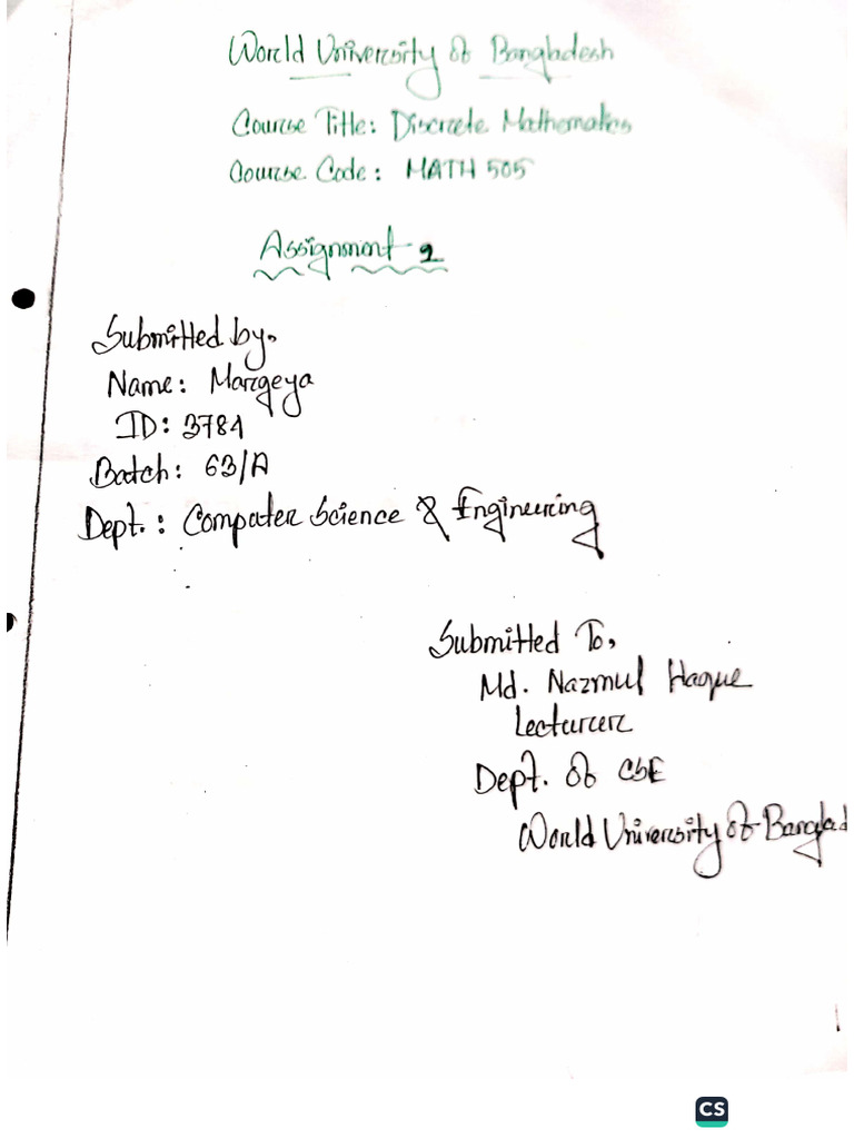 DM Assignment 3784 | PDF