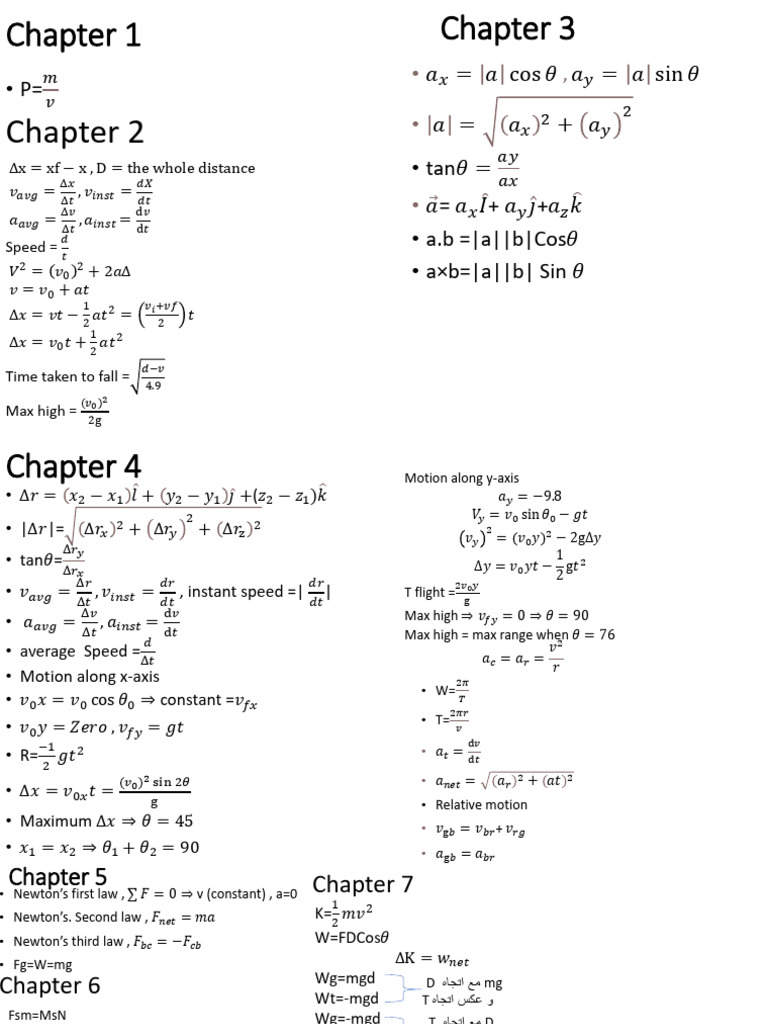 Physics Concepts Overview: MIT 6.832 | PDF | Physical Phenomena | Physical Quantities