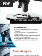 Stool Routine Examination | PDF | Human Feces | Clinical Medicine