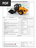 TLB Daily Checklist | PDF | Vehicles | Manufactured Goods
