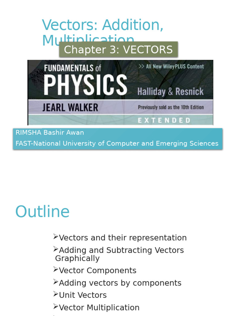 Understanding Vector Operations in Physics | PDF | Euclidean Vector | Geometry