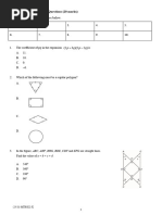 Unit 4 Geometry Test Answer Key | PDF | Triangle | Mathematics