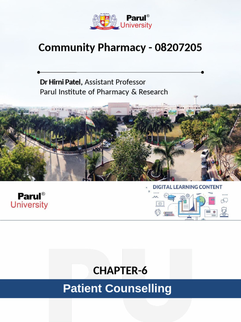 Patient Counseling 4 (Patientinformation Leaflet) | PDF