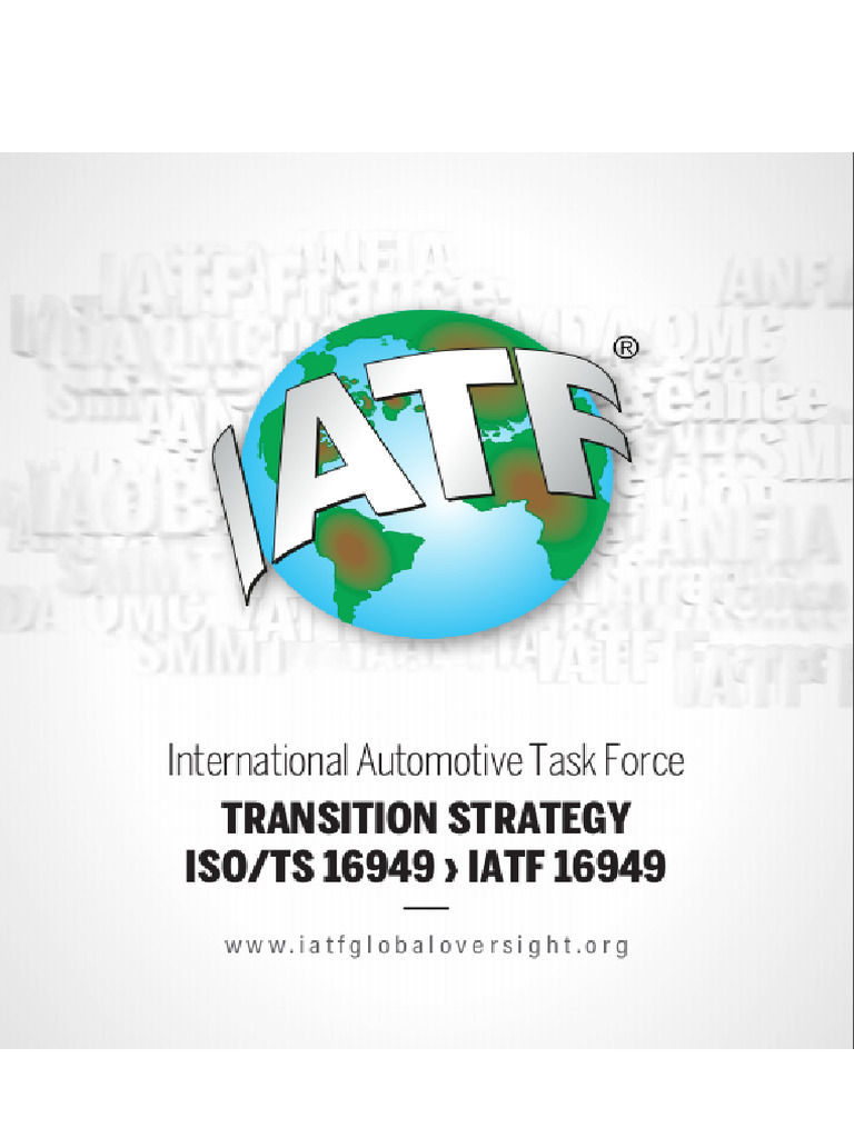 IATF16949：2016中文版 | PDF