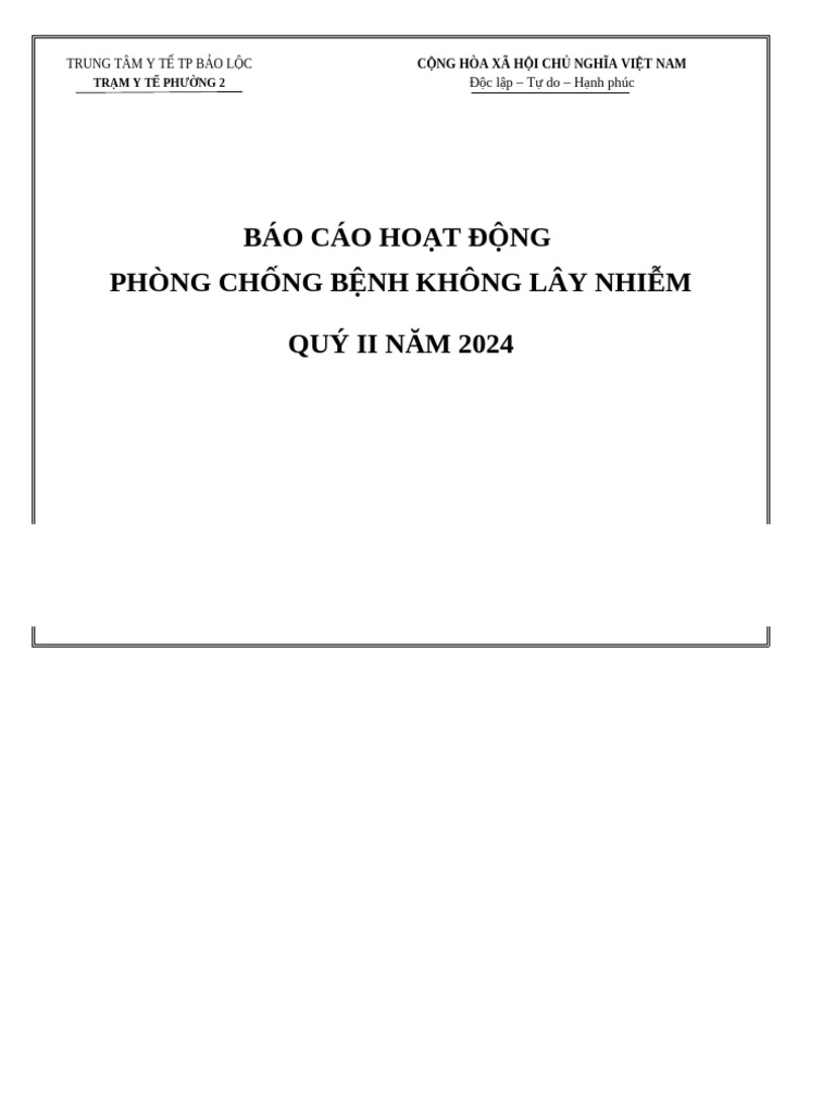 BC NCD 2024 (Q2) - P2 | PDF