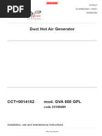 Generator Clearance Requirements Guide | PDF