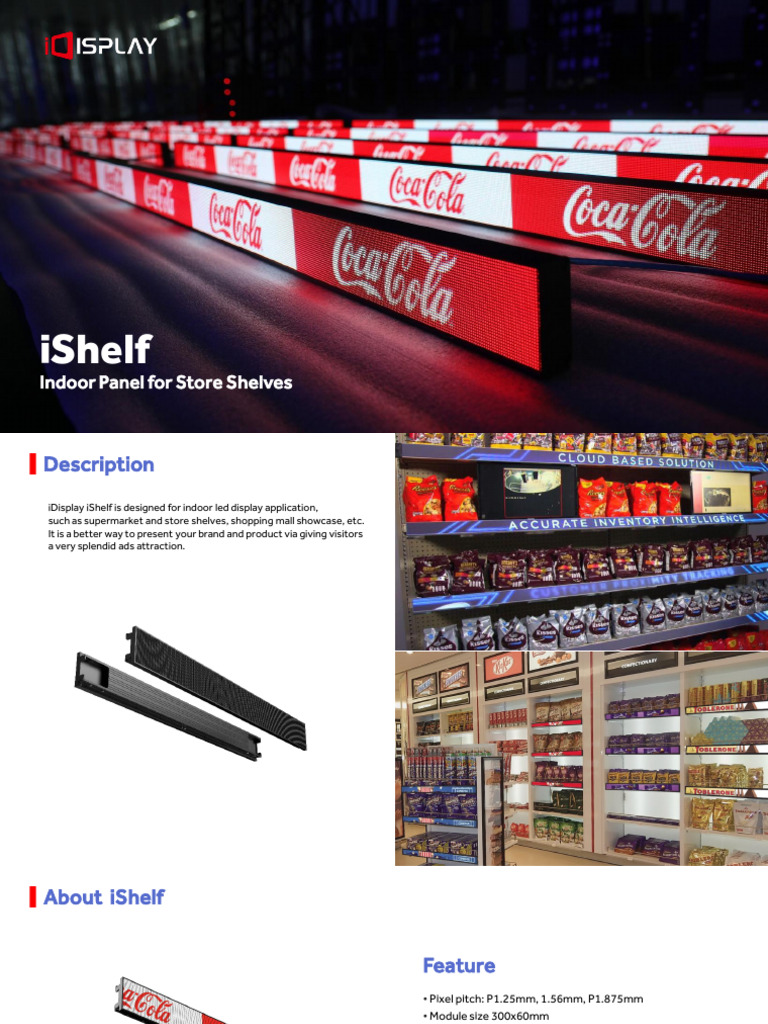 iShelf brochure | PDF | Wi Fi | Information And Communications Technology