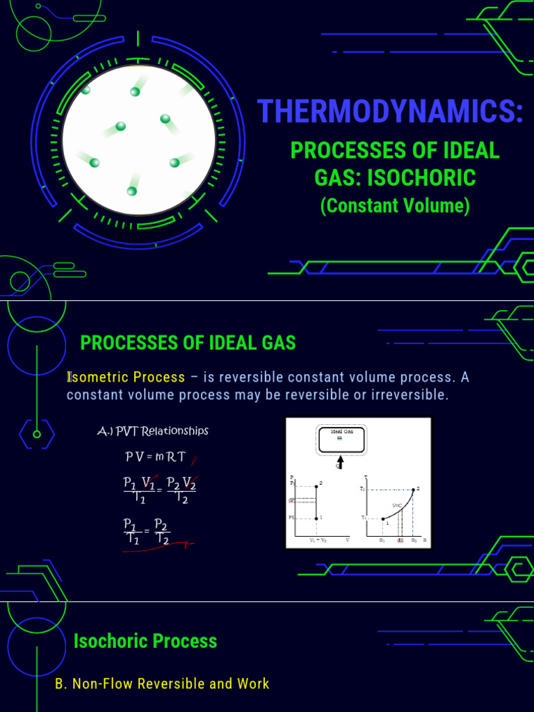 6.-Ideal-Gas-Process-Isochoric (1) | PDF | Gases | Heat Capacity