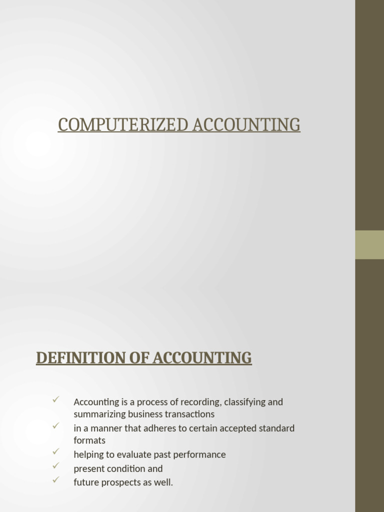 Computerized Accounting | PDF | Dividend | Preferred Stock