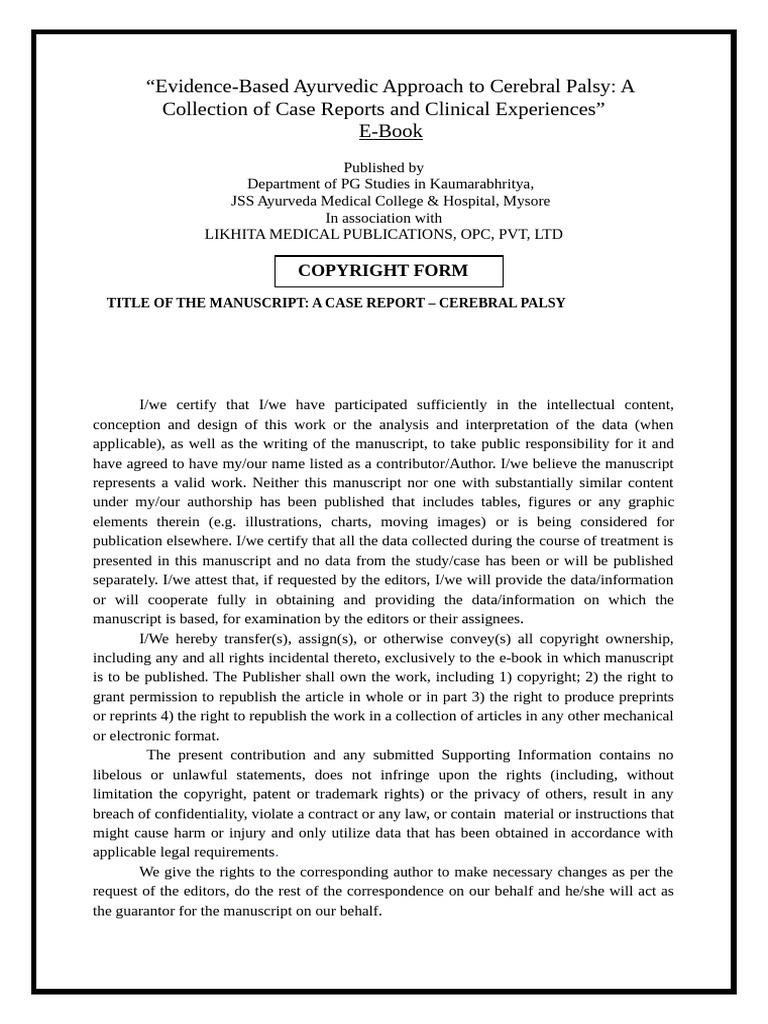 copyright form | PDF | Copyright | Business Law