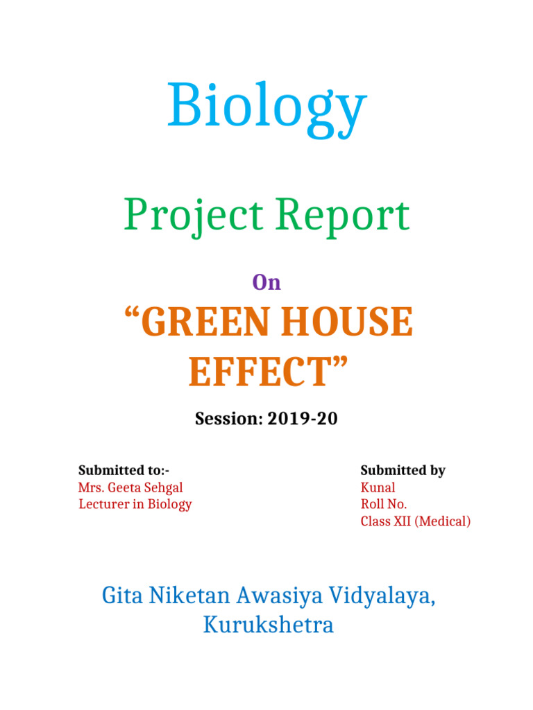 Green House Effect Pdf Greenhouse Effect Greenhouse Gas
