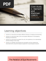 Dement - and - Kleitman - (1957) Study | PDF | Rapid Eye Movement Sleep ...