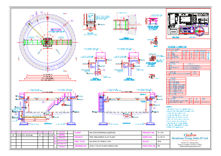 12Mx3.5M HRSCC-1001 GA DWG FOR DCM AJBAPUR (P-1176) | PDF ...