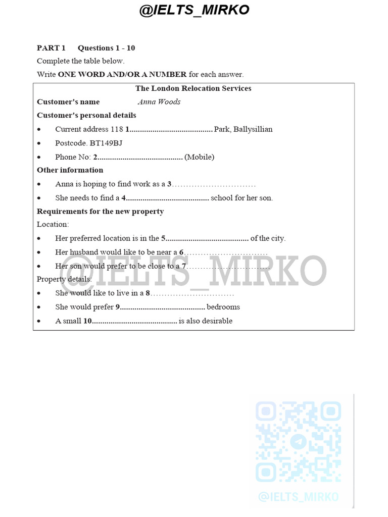 (@ielts - Mirko) Real Exam Listening | PDF | Economies