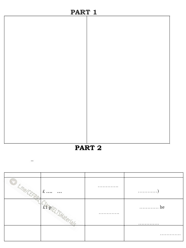 Listening MOCK | PDF